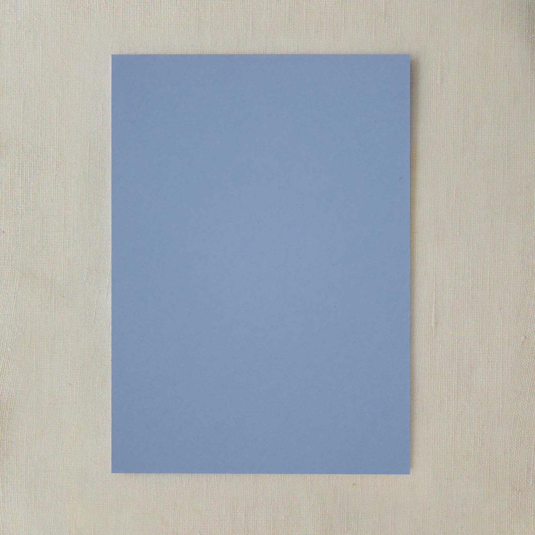 New Blue Cardstock Paper | French Blue Paper - Etsy