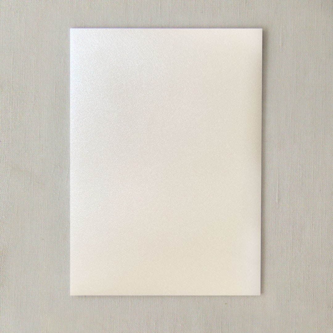Quartz Cardstock Paper | Cream Metallic Paper - Etsy