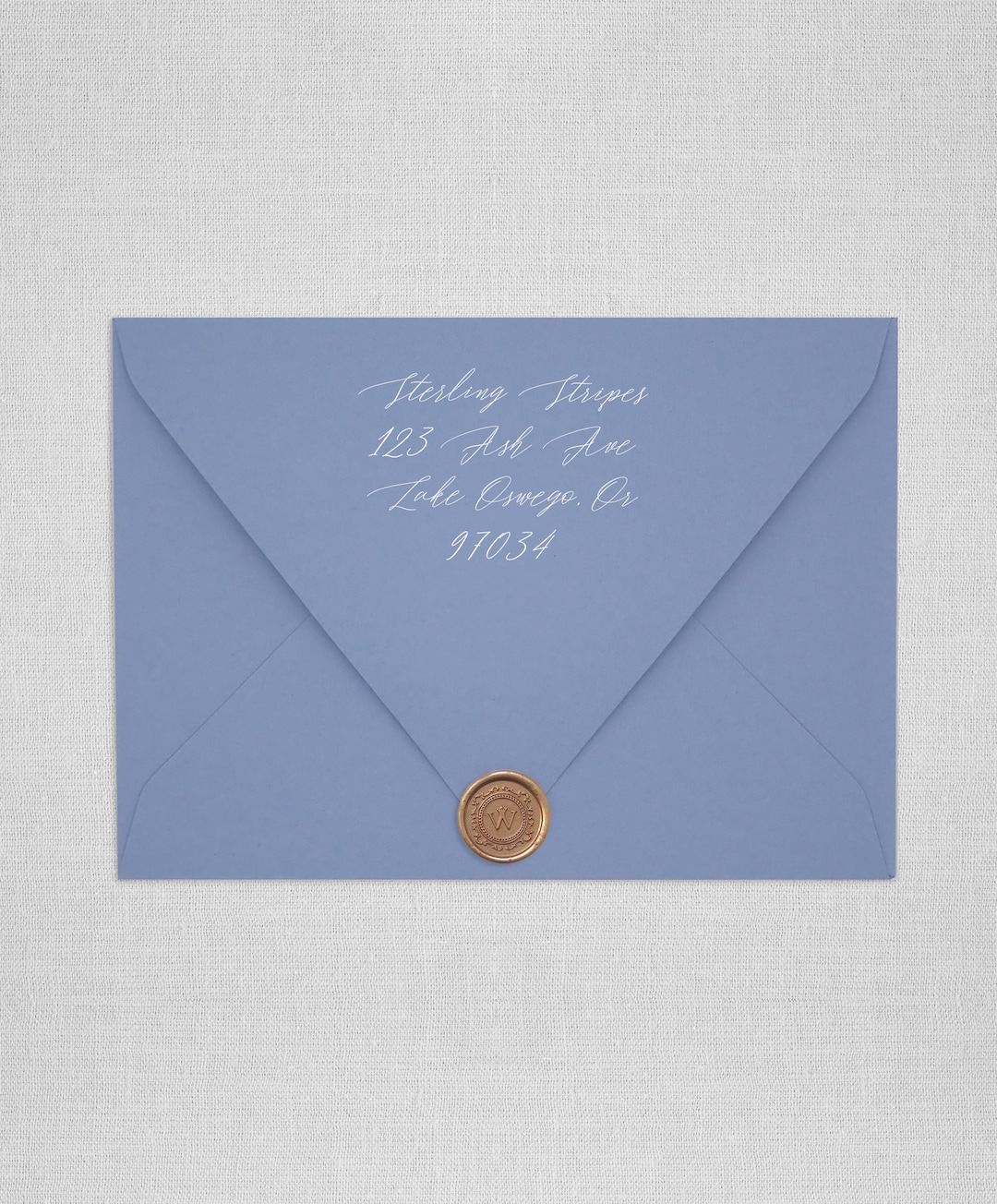 New Blue Wedding Envelopes | Blue Pointed Flap Envelopes - Etsy