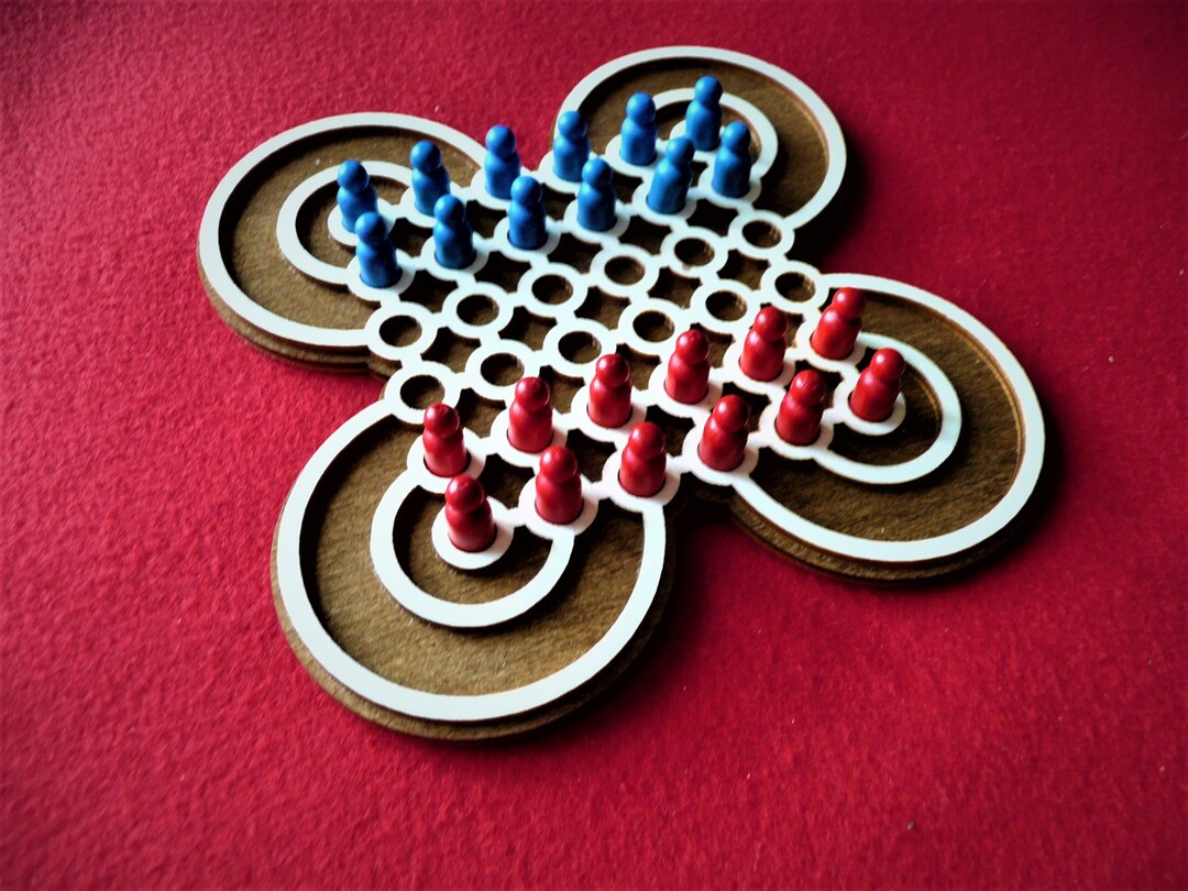 SURAKARTA Traditional Board Game Wooden Strategy Game 3D Travel Game - Etsy