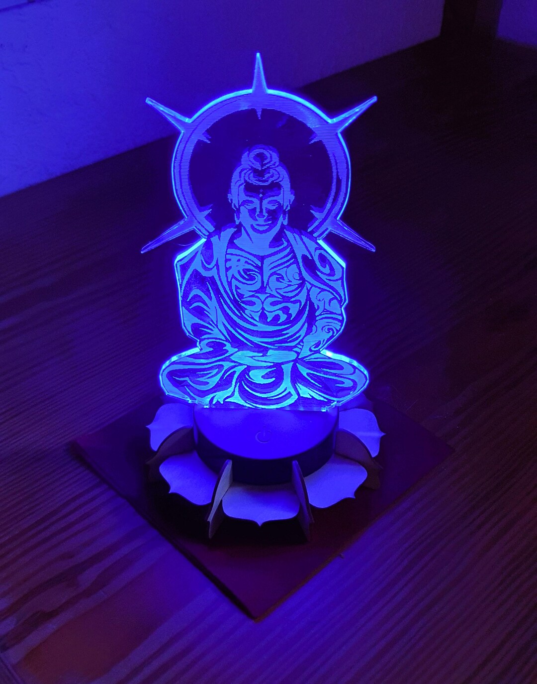 Buddha Night Light Ambient Light Mood Light With Remote Control and ...