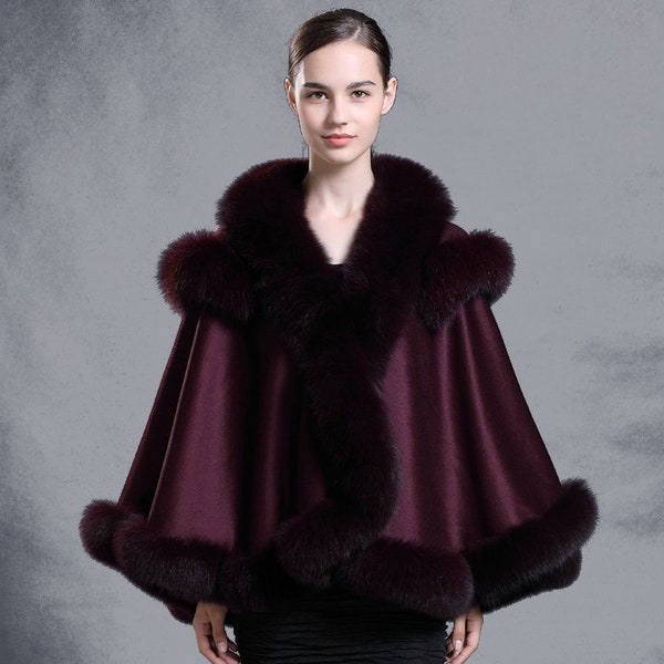 Fox Fur Cape - Etsy
