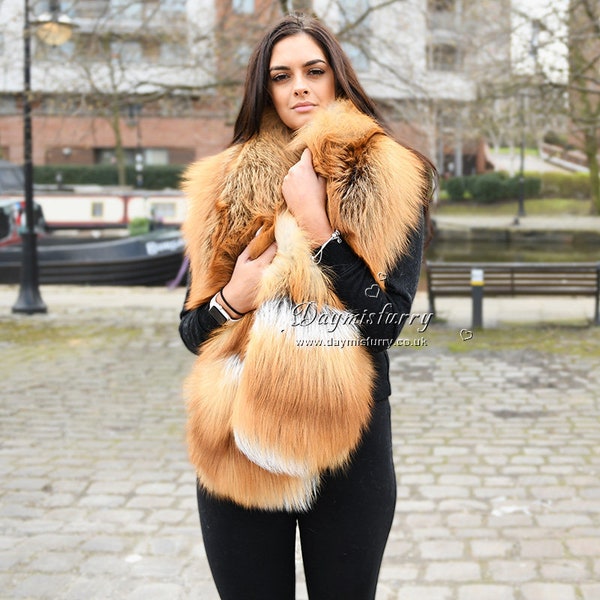 Fox Fur Stole - Etsy UK