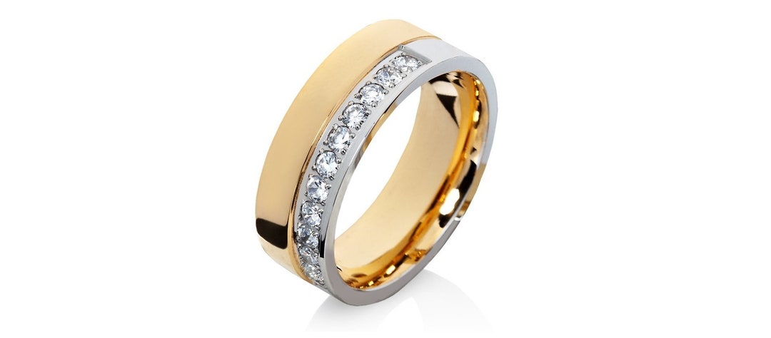 Engagement Ring Silver Gold Birthday Gift Wife Girlfriend - Etsy