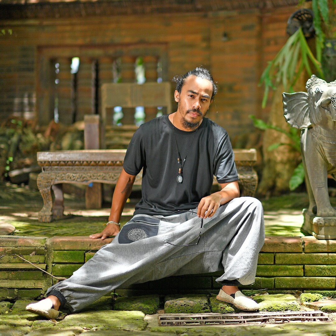 Virblatt Harem Pants GOA Pants Genie Pants Drop Crotch Pants Hippie ...