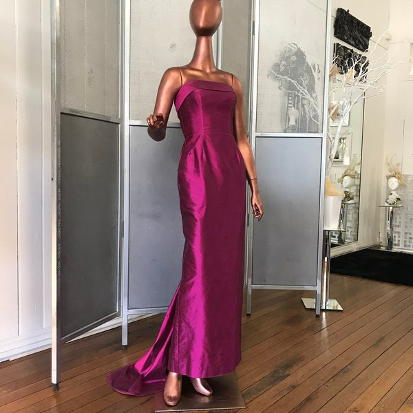 Silk Sheath Dress - Etsy