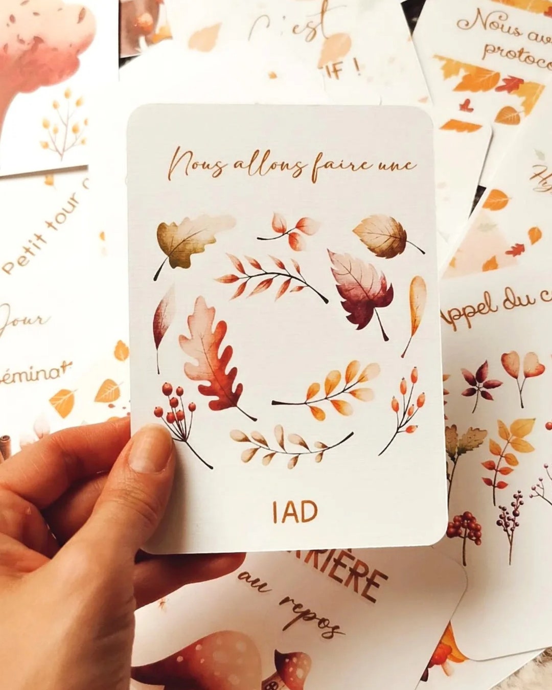Cartes PMA, cartes étapes parcours PMA, IAD - Etsy France