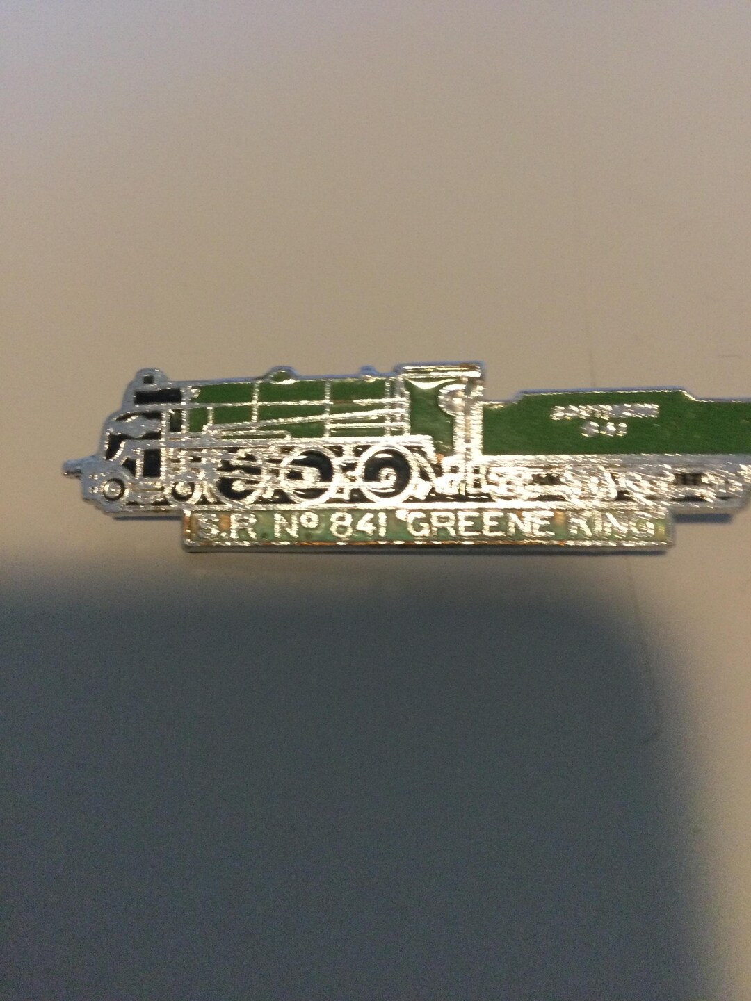 Enamel Locomotive Train Pin Badge S.r.no.841 Green King - Etsy