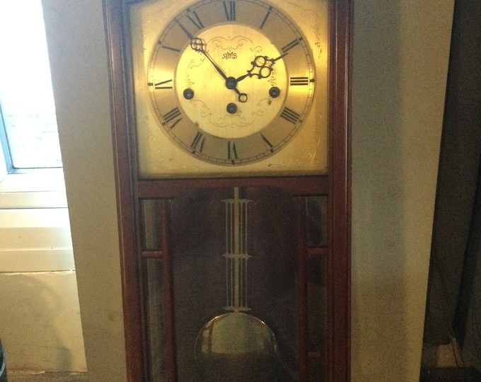 AMS Pendulum Wall Clock - Etsy