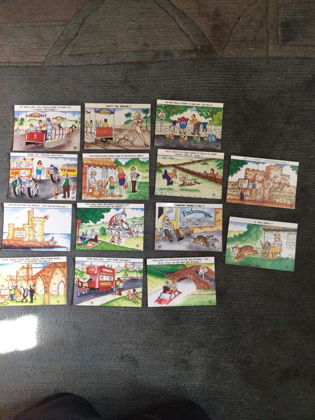 1950s Unused Vintage Cheeky / Rude Novelty /postcards X14 - Etsy