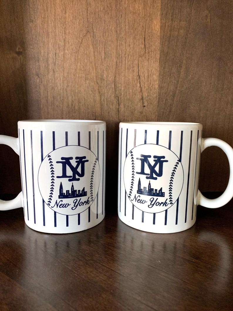 Vintage New York Yankees Mugs - Etsy