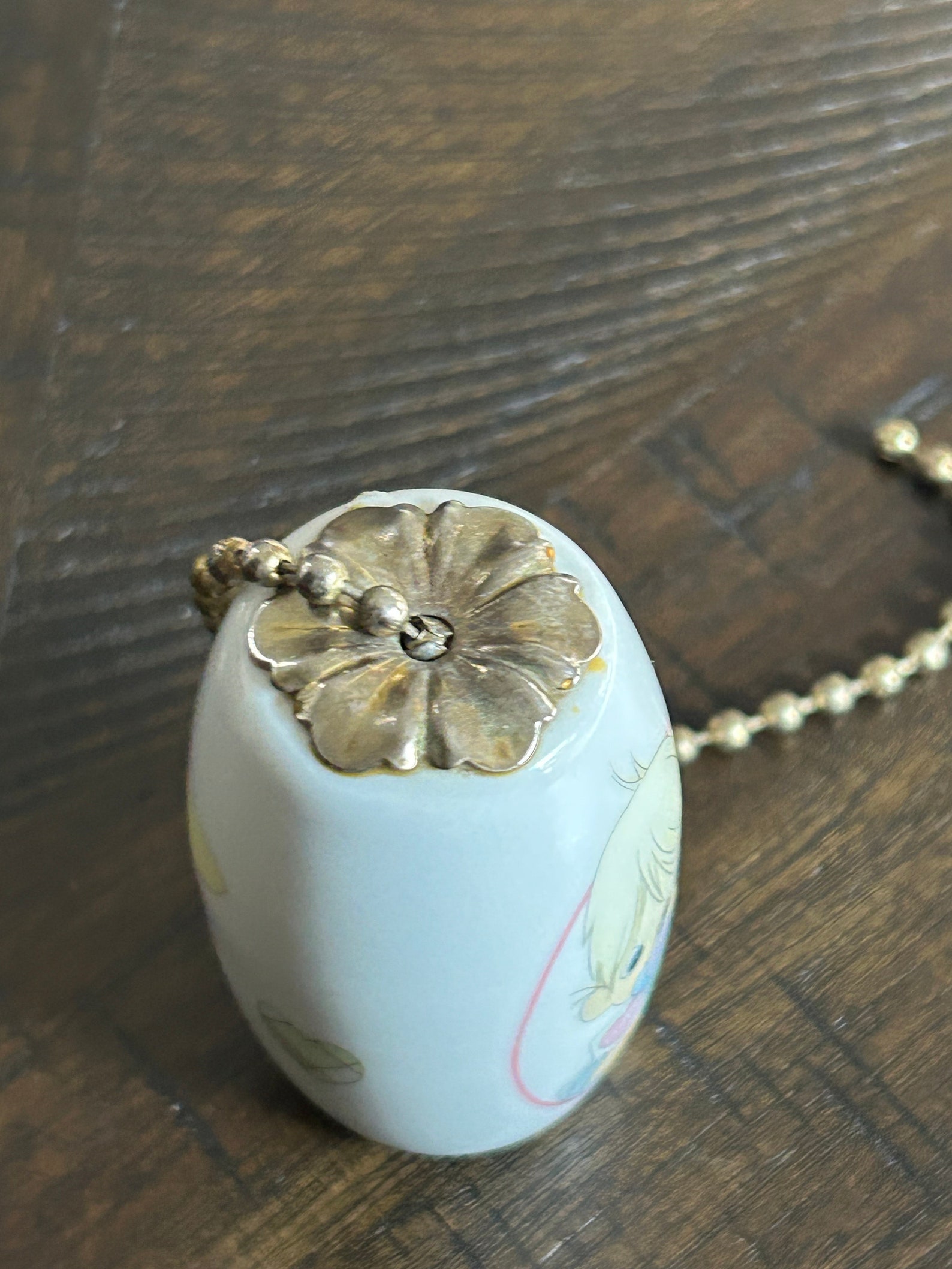 Vintage Precious Moments Porcelain Fan Pull - Etsy