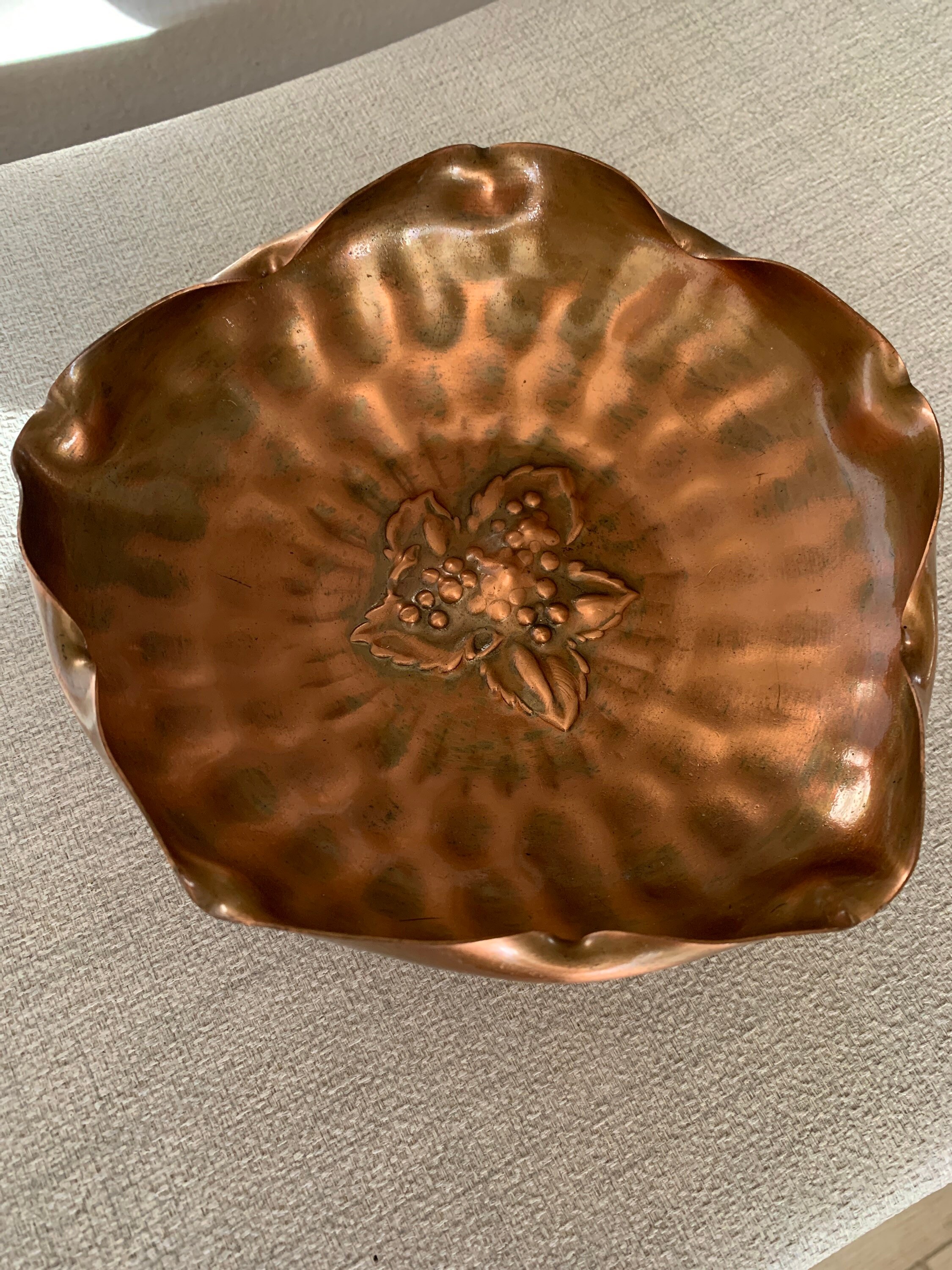 The Gregorian Copper 313 Bowl - Etsy