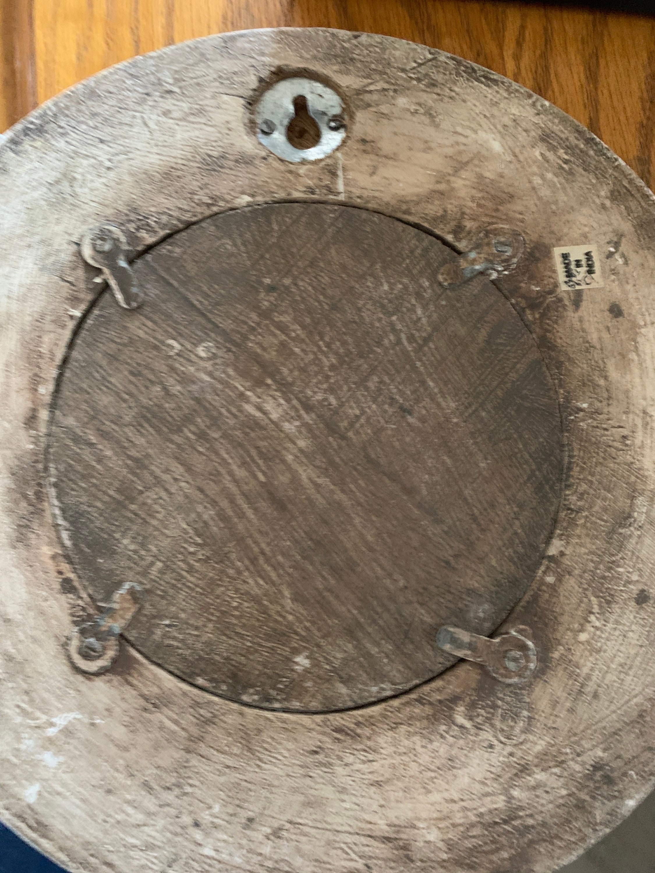 Rustic Wall Mirror, Wood Framed Mirror,distressed Finish, Made in India ...