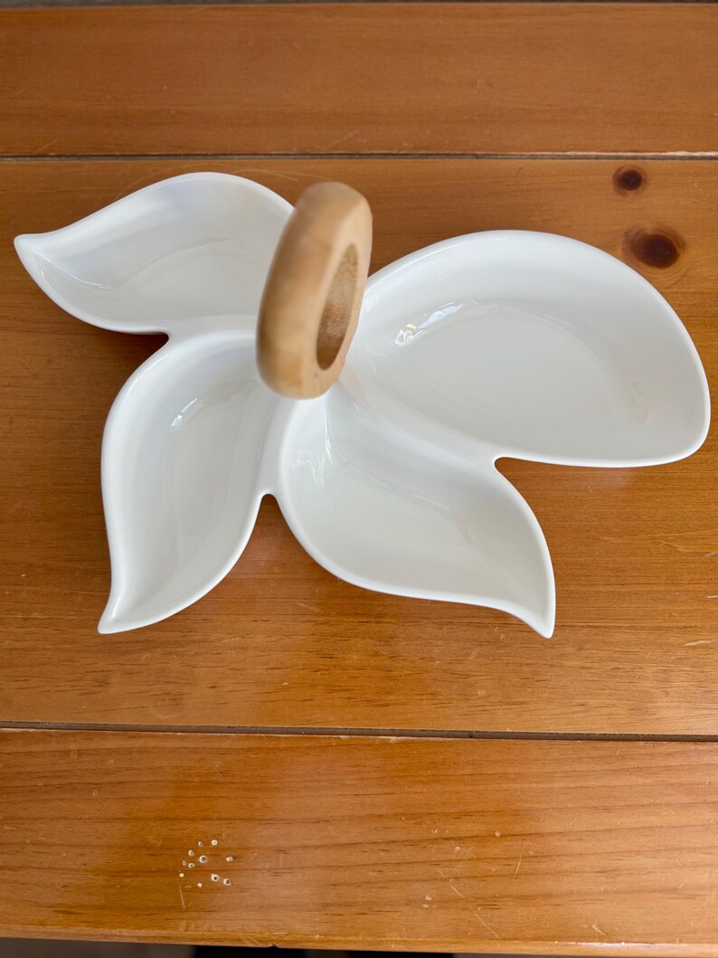 Brandani Porcellana Italy Octupus-white-porcelain-bamboo-hors-d-oeuvre ...