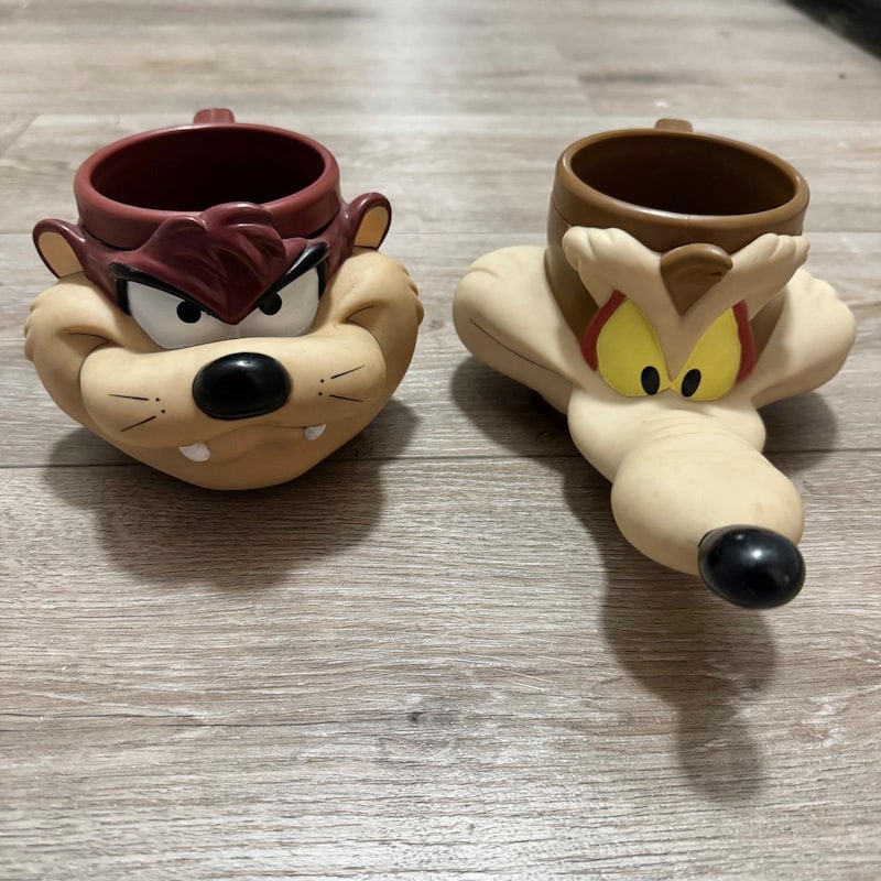 Plastic Character Mugs - Etsy