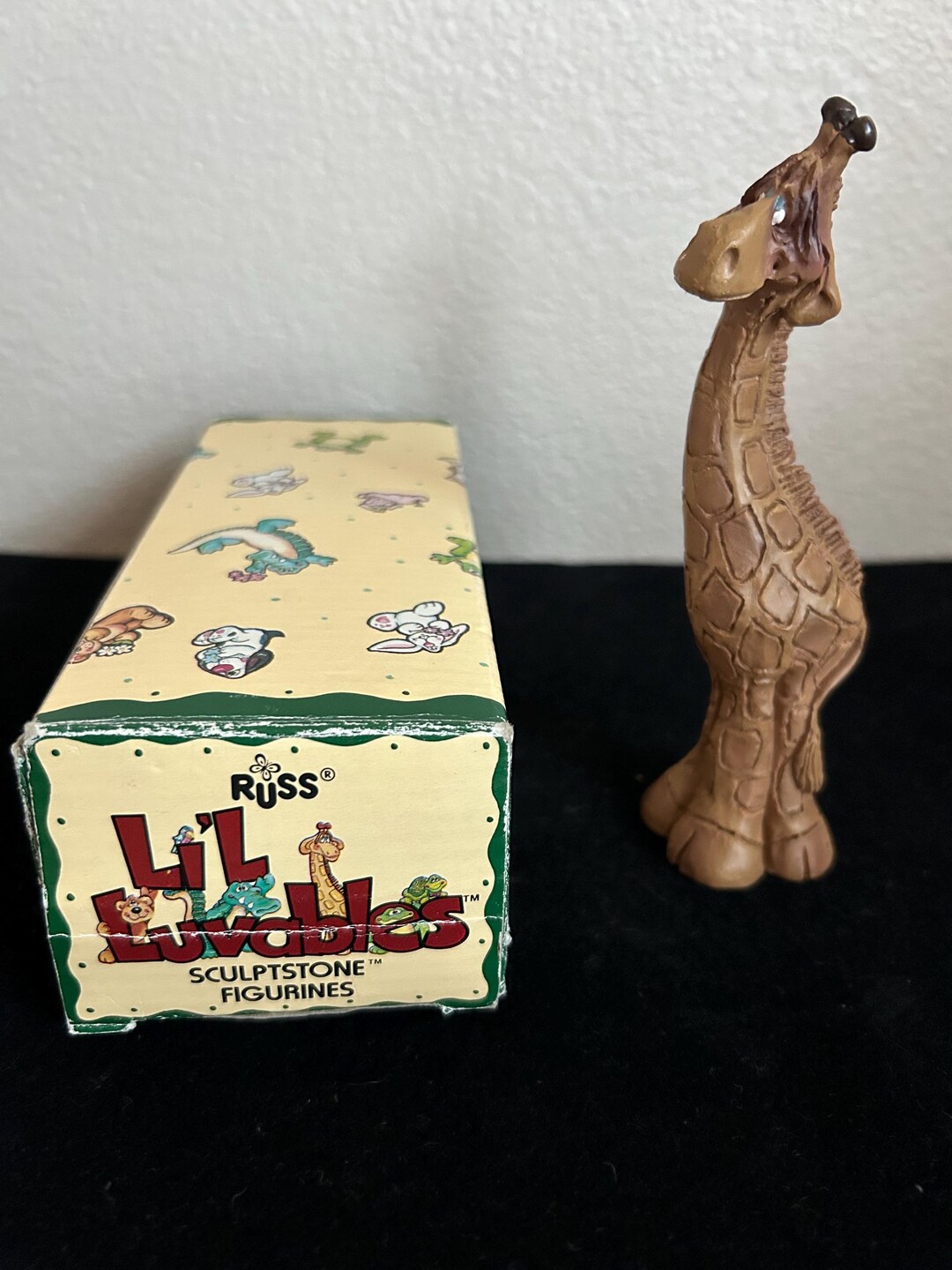 Vintage Kathleen Kelly Critter Factory RUSS Li'l Luvables Giraffe ...