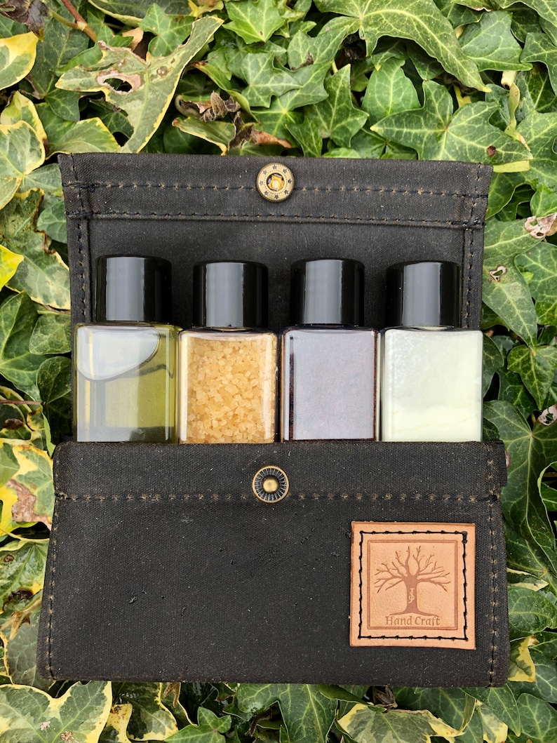 Waxed Cotton Container Wallet Bushcraft / Camping CONTAINERS - Etsy UK