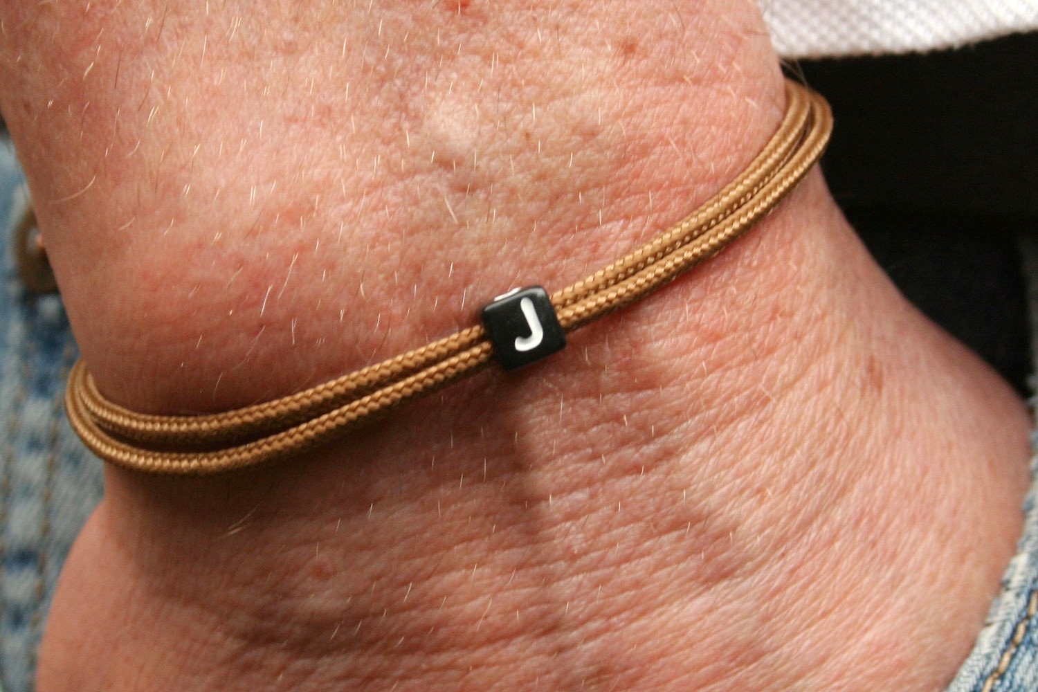 Friendship Bracelet Letter Bracelet Personalized Letter - Etsy