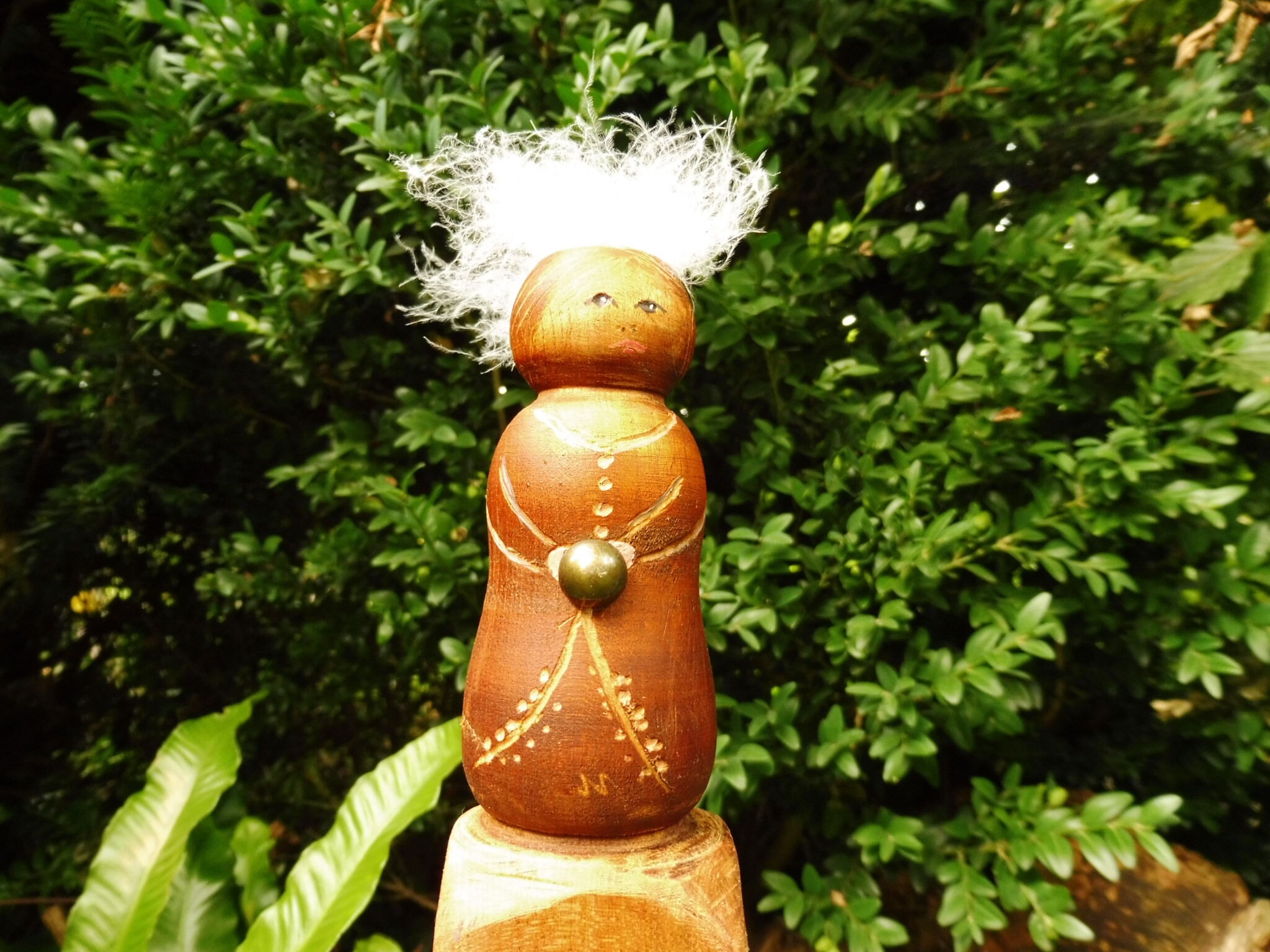 Small Turned Wooden Sculpture on a Base Sculptures and Wooden - Etsy UK