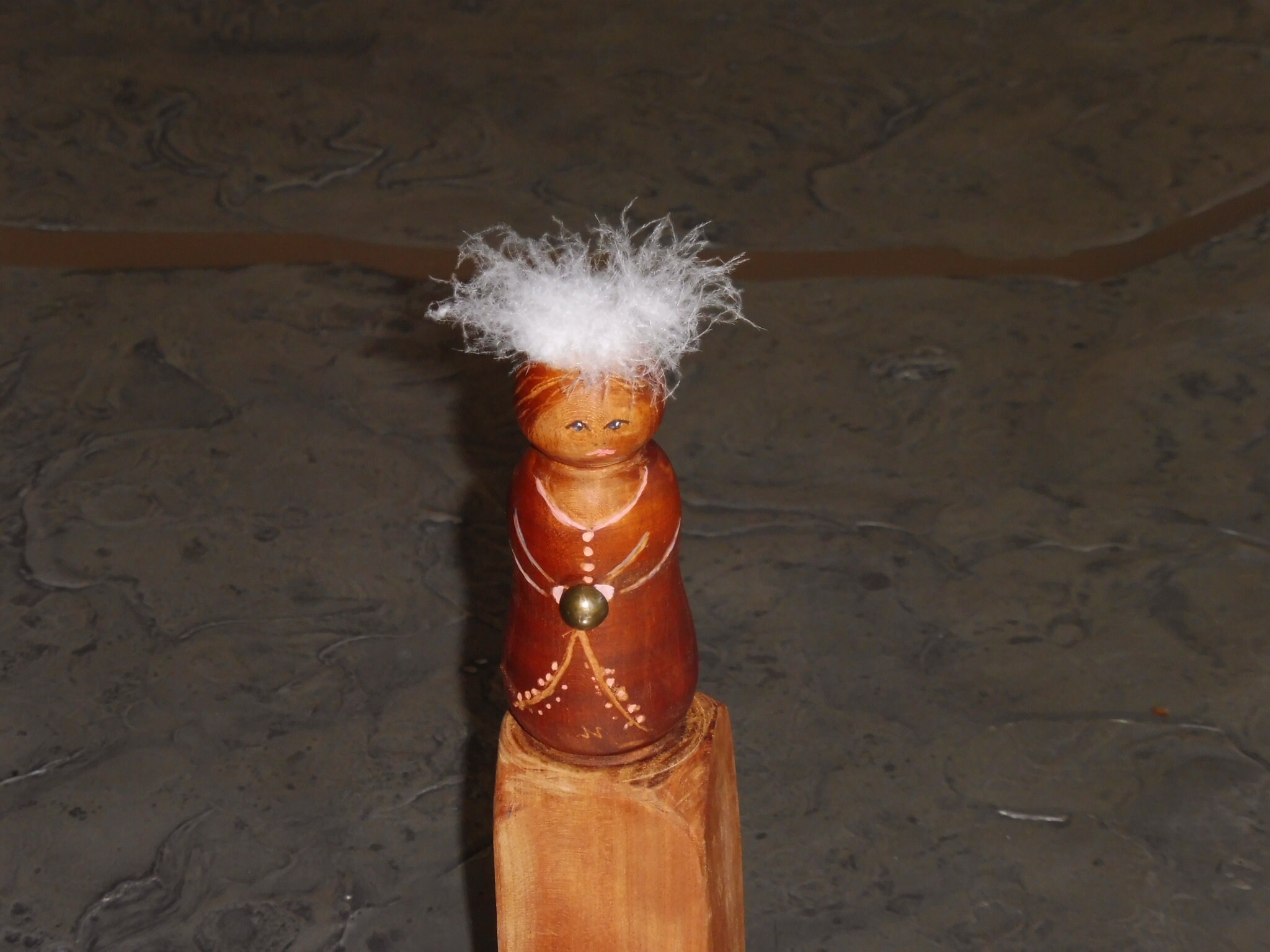 Small Turned Wooden Sculpture on a Base Sculptures and Wooden - Etsy UK