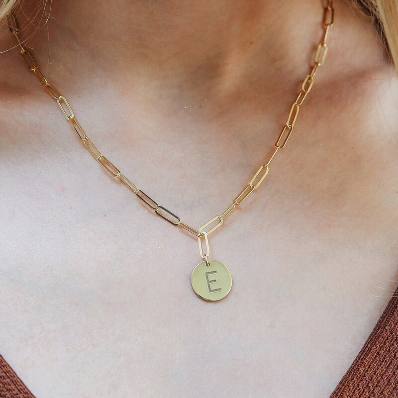 Paper Clip Necklace - Etsy