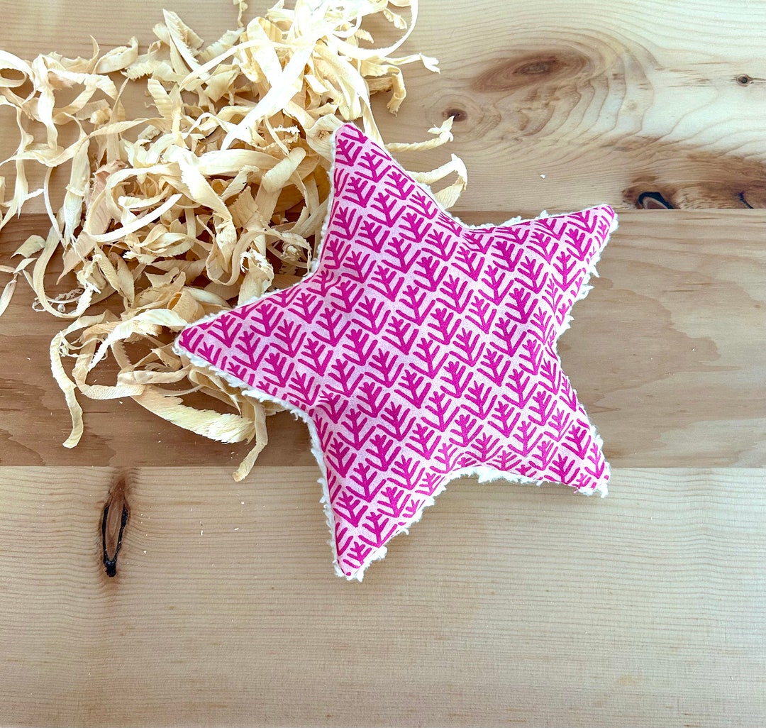 Organic Pine Star Cuddly Star Pine Pillow Made of 100% Organic Cotton ...