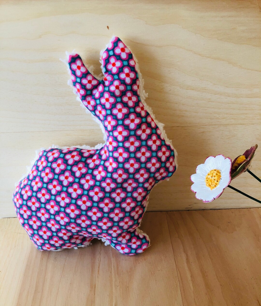 Organic Easter Bunny Pine Bunny Cuddly Pillow Pine Pillow Made of 100% ...