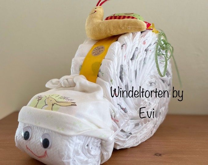 Windeltorten und Windelgeschenke von WindeltortenByEvi auf Etsy