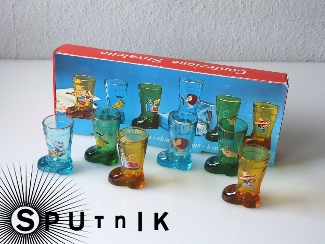 Italian Shot Glasses of the 50s in OVP - Etsy UK