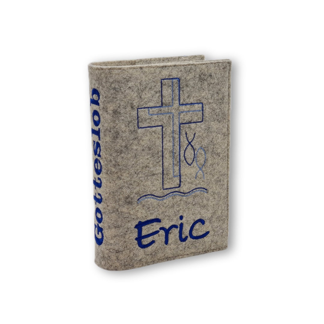 Communion Hymn Book Cover Hymn Book Cover Felt Name Cross - Etsy