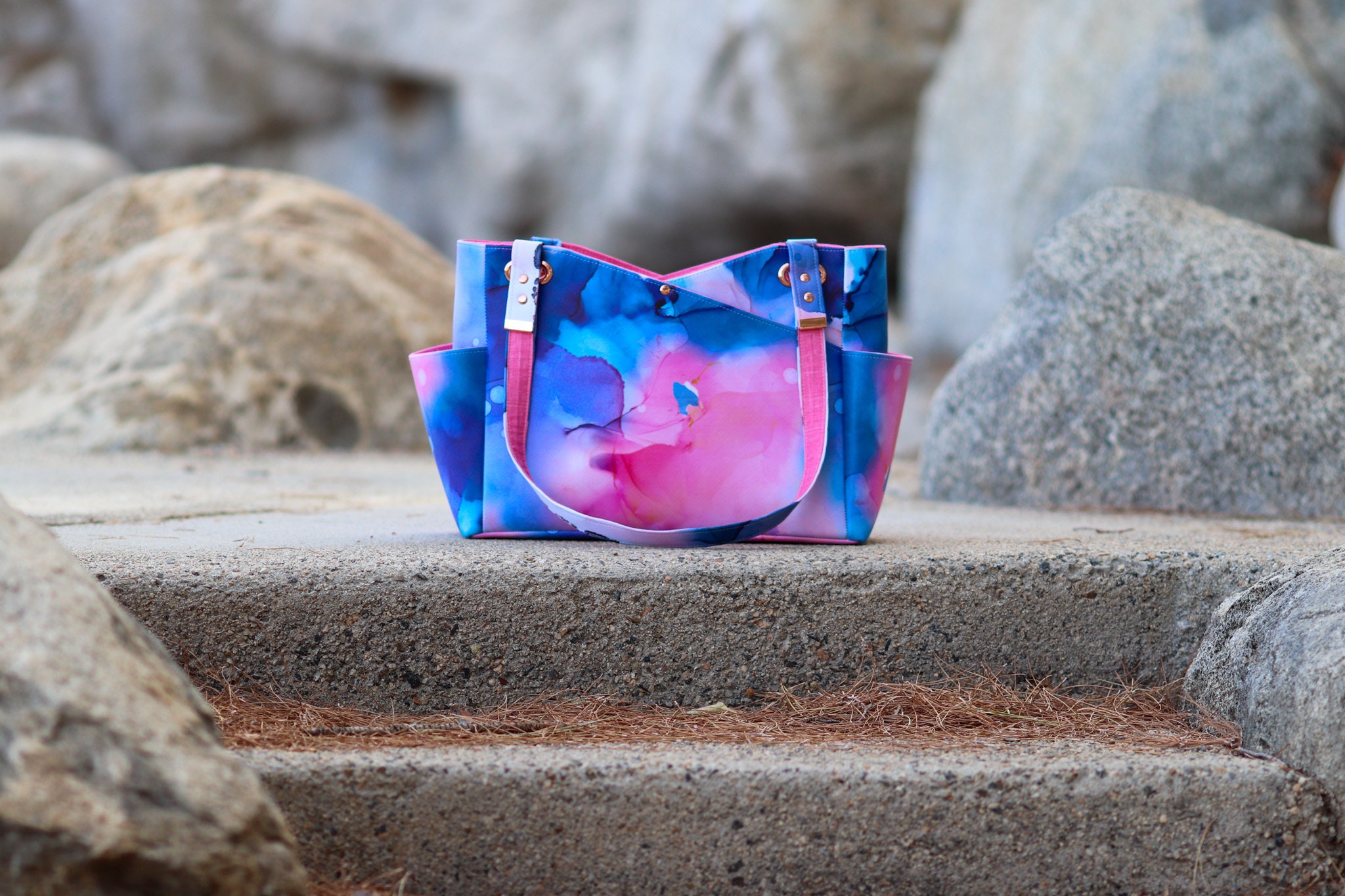 Tioga Tote and Handbag PDF Pattern, Written & VIDEO TUTORIAL - Etsy