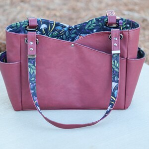 Tioga Tote and Handbag PDF Pattern, Written & VIDEO TUTORIAL - Etsy