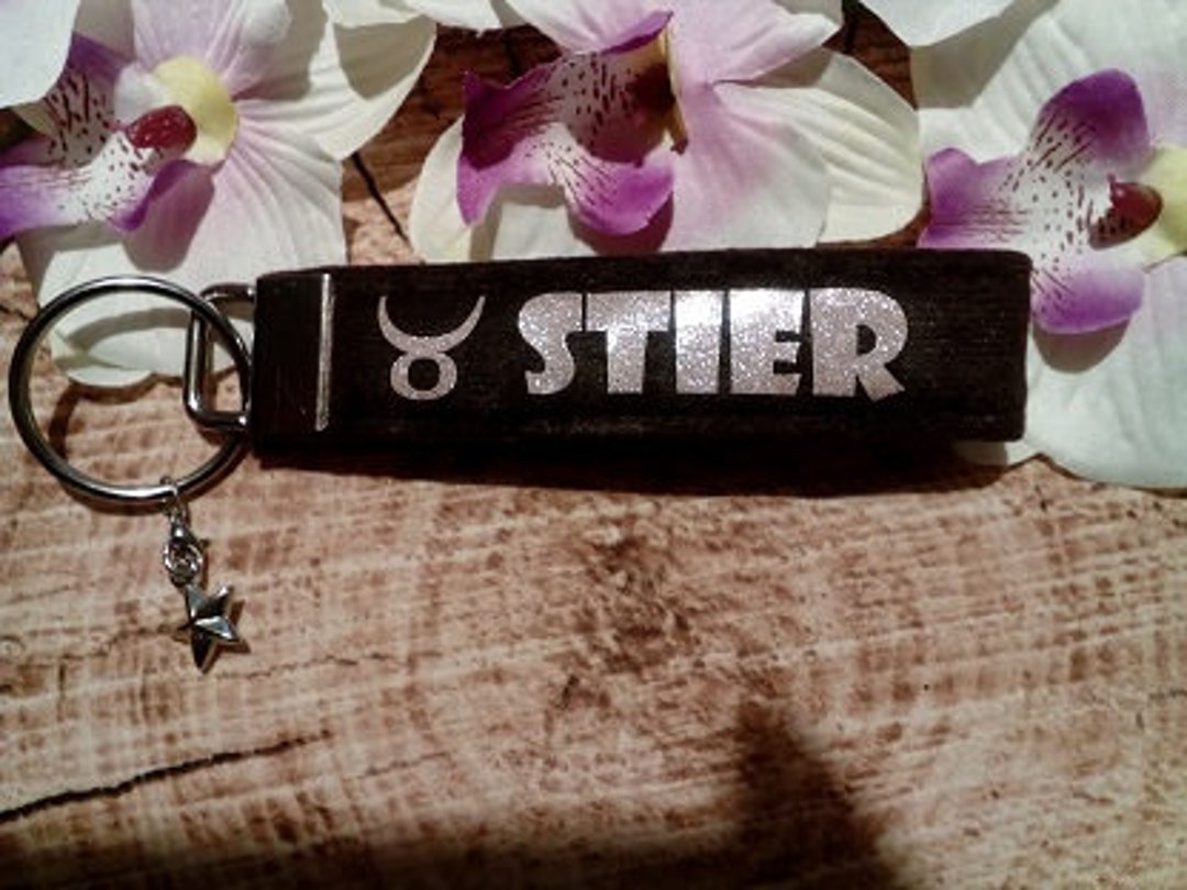 Zodiac Taurus-key Band, 10 X 2 Cm - Etsy