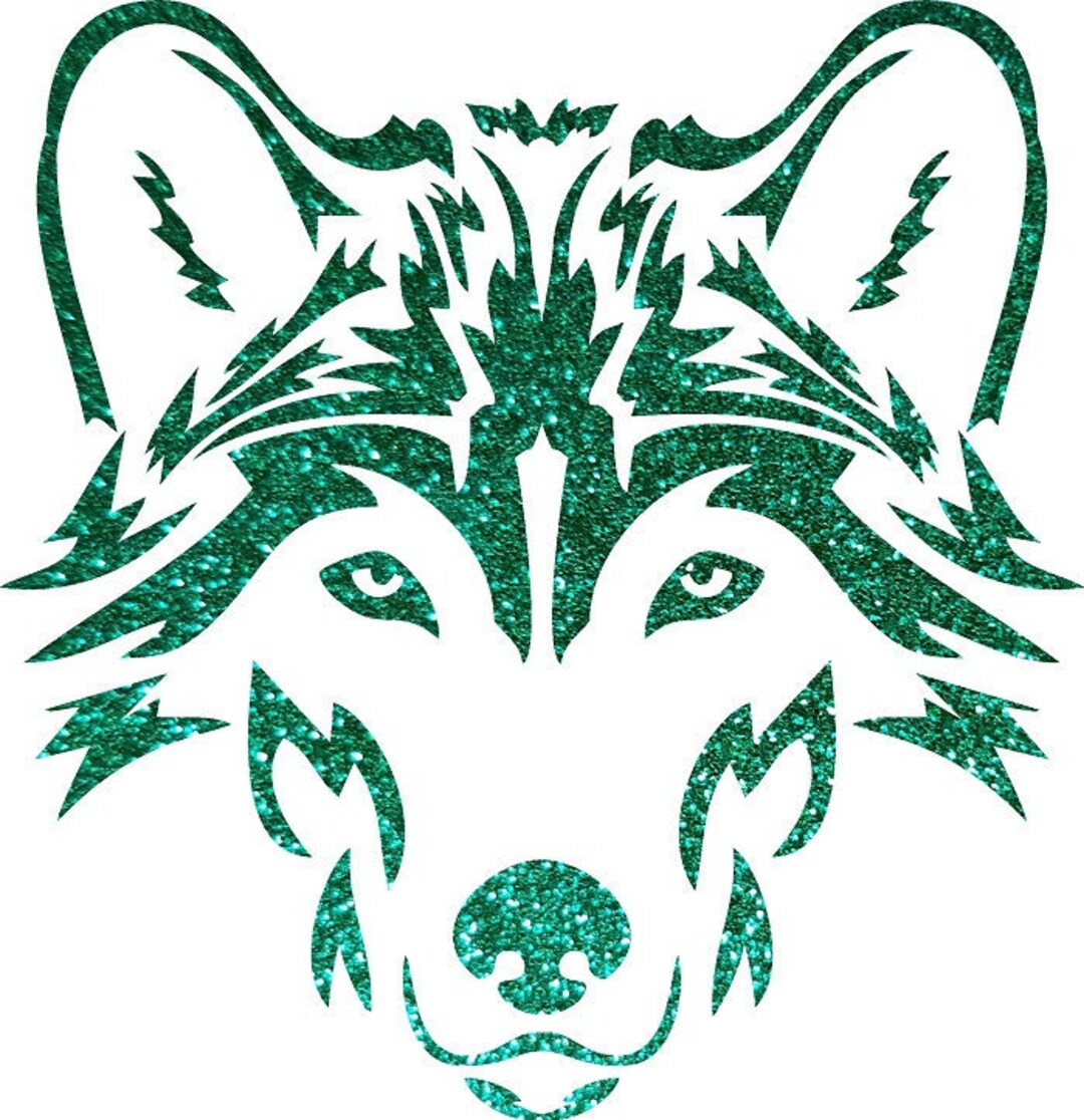 Textile Transfer Motif Iron-on Picture Wolf 19 X 20 Cm - Etsy