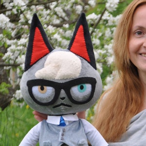 Raymond Animal Crossing Plush Figure Raymond Cat Villager Animal ...