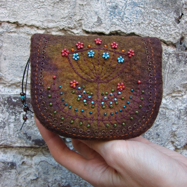 Wool Felt Wallet - Etsy
