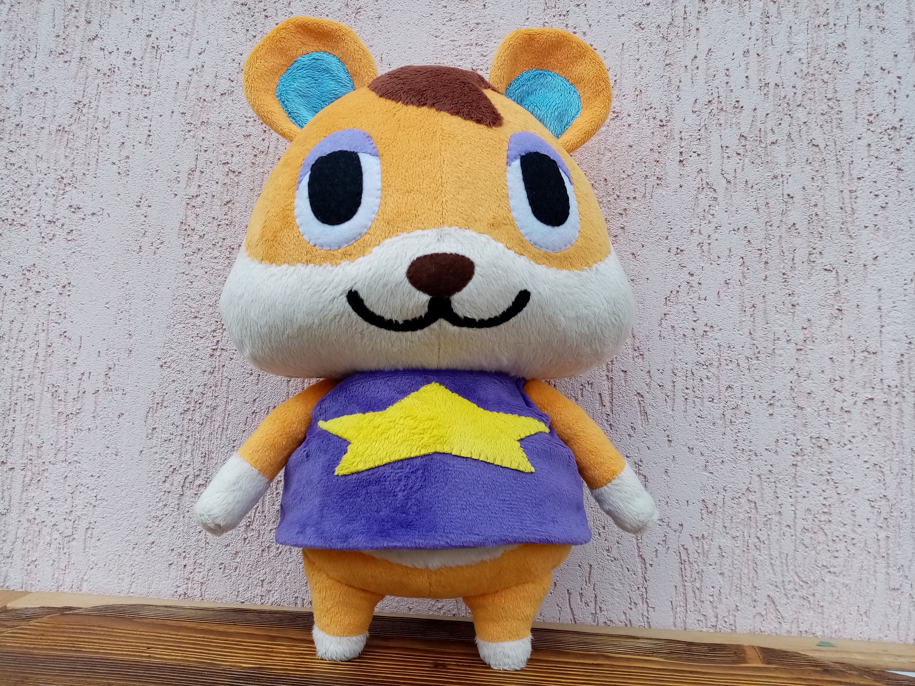 Hamlet Animal Crossing Plush Toy Hamlet Jock Hamster Villager - Etsy ...