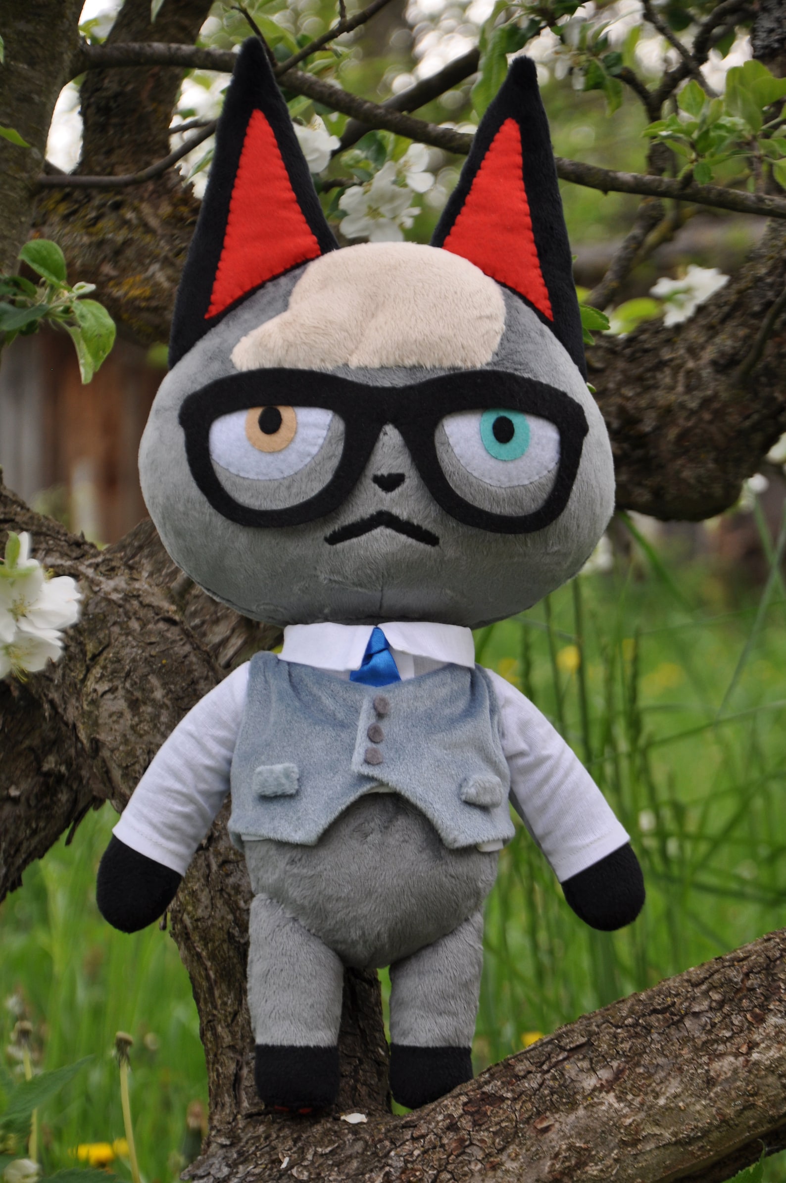 Raymond Animal Crossing Plush Figure Raymond Cat Villager Animal ...