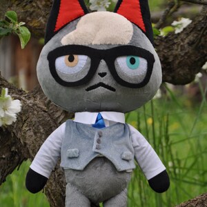 Raymond Animal Crossing Plush Figure Raymond Cat Villager Animal ...