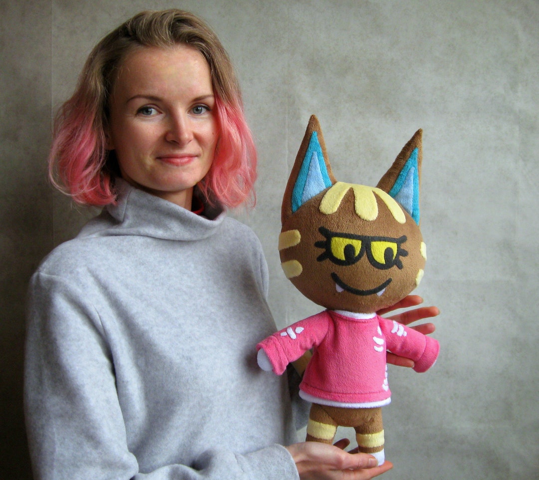 Katt Animal Crossing Plush Toy Katt Cat Villager in Animal Crossing ...