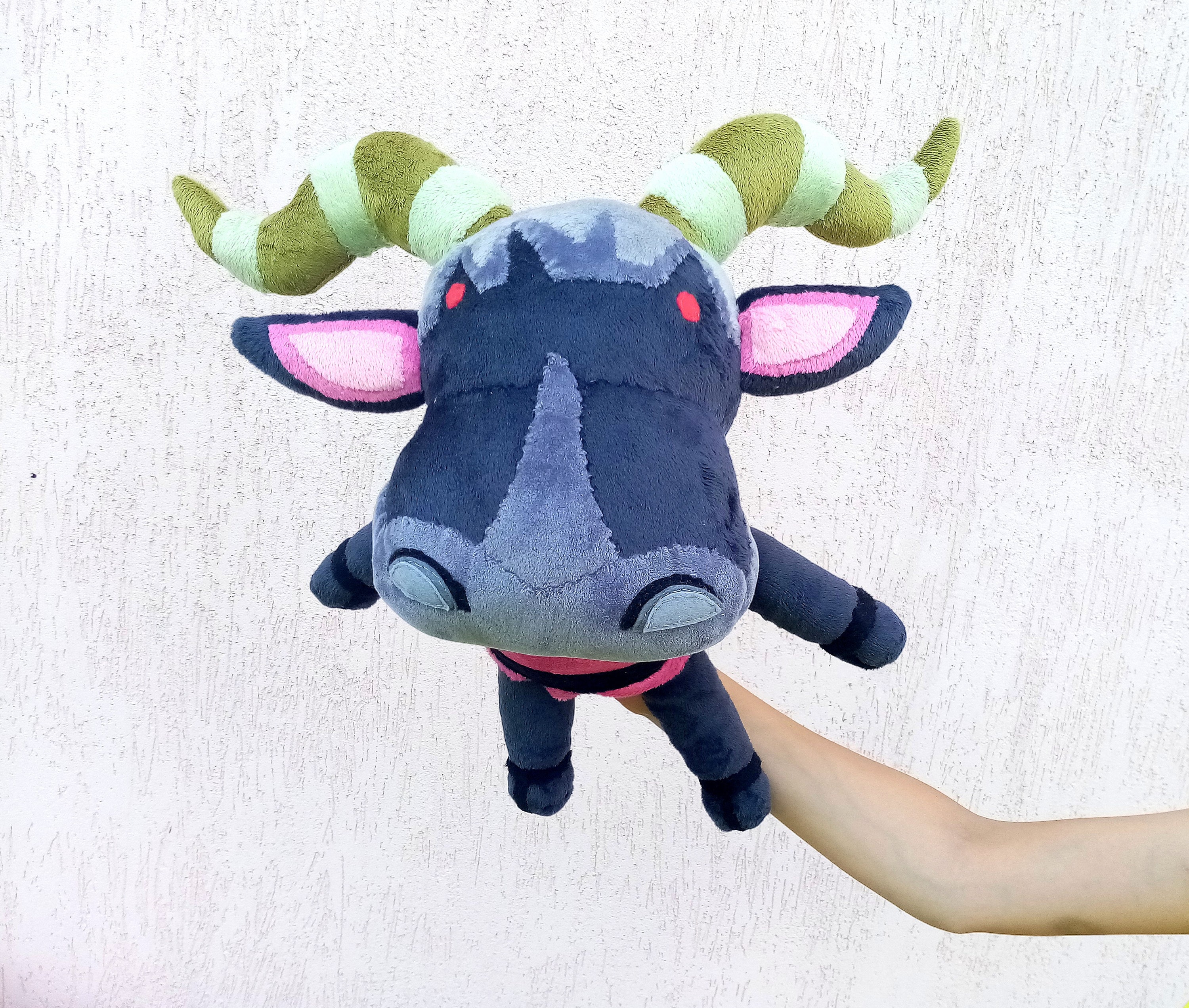 Rodeo Animal Crossing Plush Toy Rodeo Lazy Bull Villager | Etsy