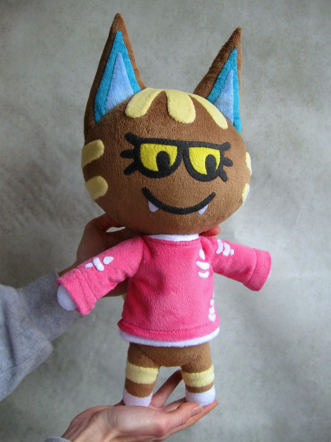 Katt Animal Crossing Plush Toy Katt Cat Villager in Animal - Etsy