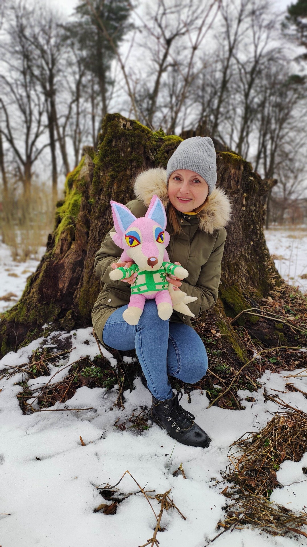 Freya Animal Crossing Plush Toy Freya Snooty Wolf Villager Animal ...