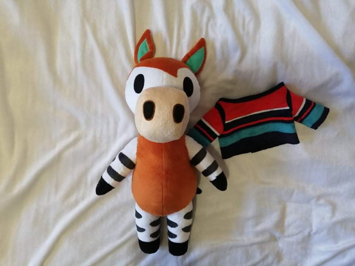 Papi Animal Crossing Plush Toy Papi Lazy Horse Villager Animal - Etsy