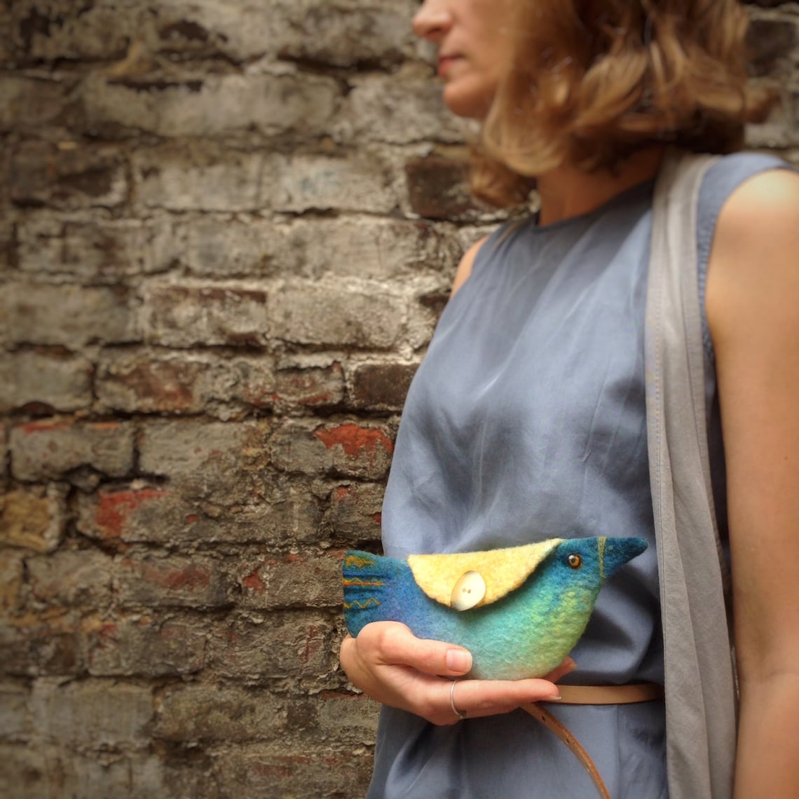 Small Wool Felted Bag Animal Wool Purse Gift for Kids Felt | Etsy