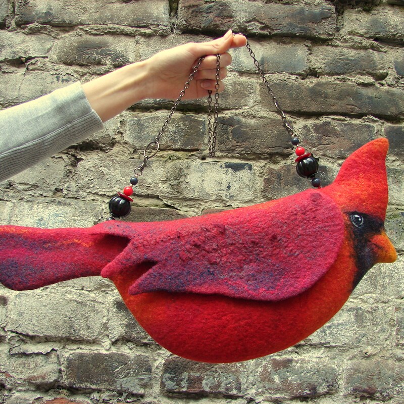 Wool Felt Bags - Etsy