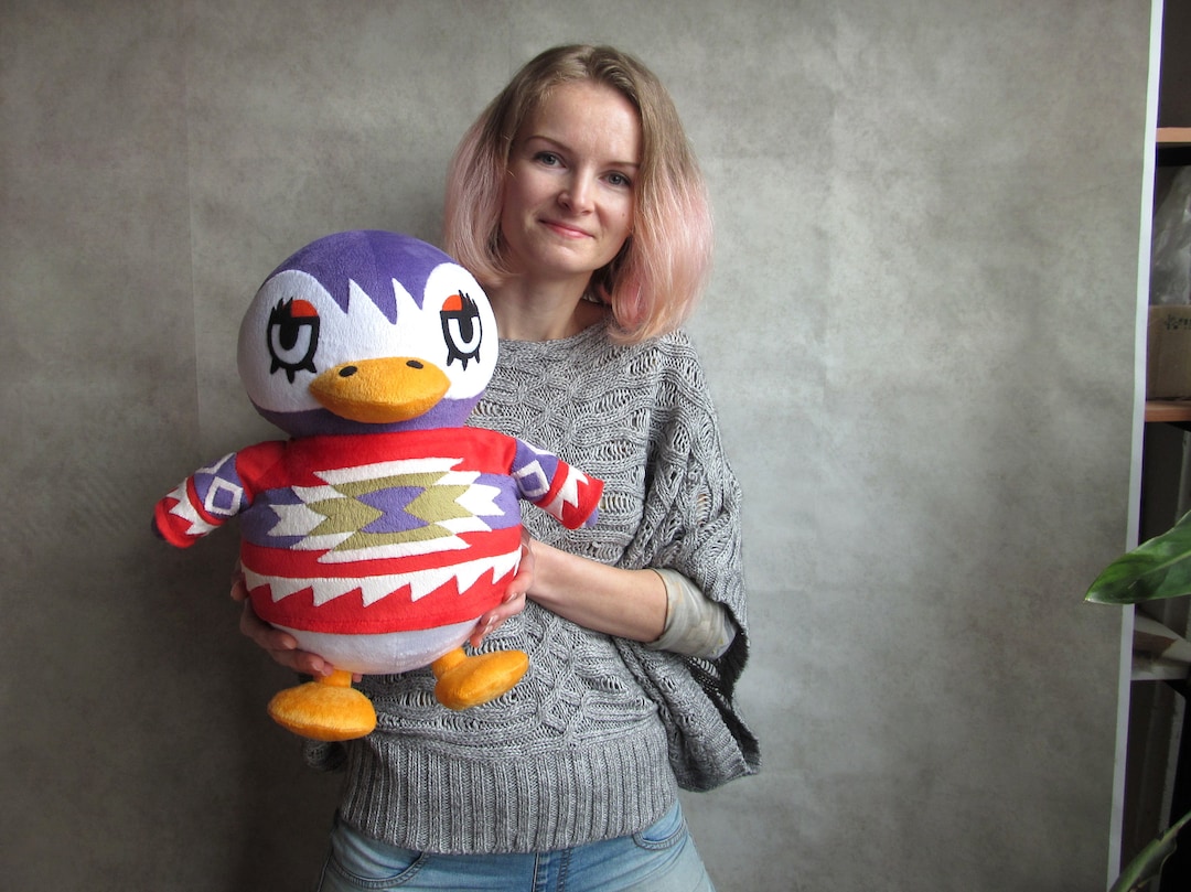 Flo Animal Crossing Plush Toy Flo Penguin Villager in Animal Crossing ...