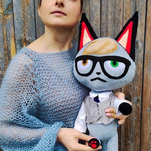 Raymond Animal Crossing Plush Figure Raymond Cat Villager Animal ...