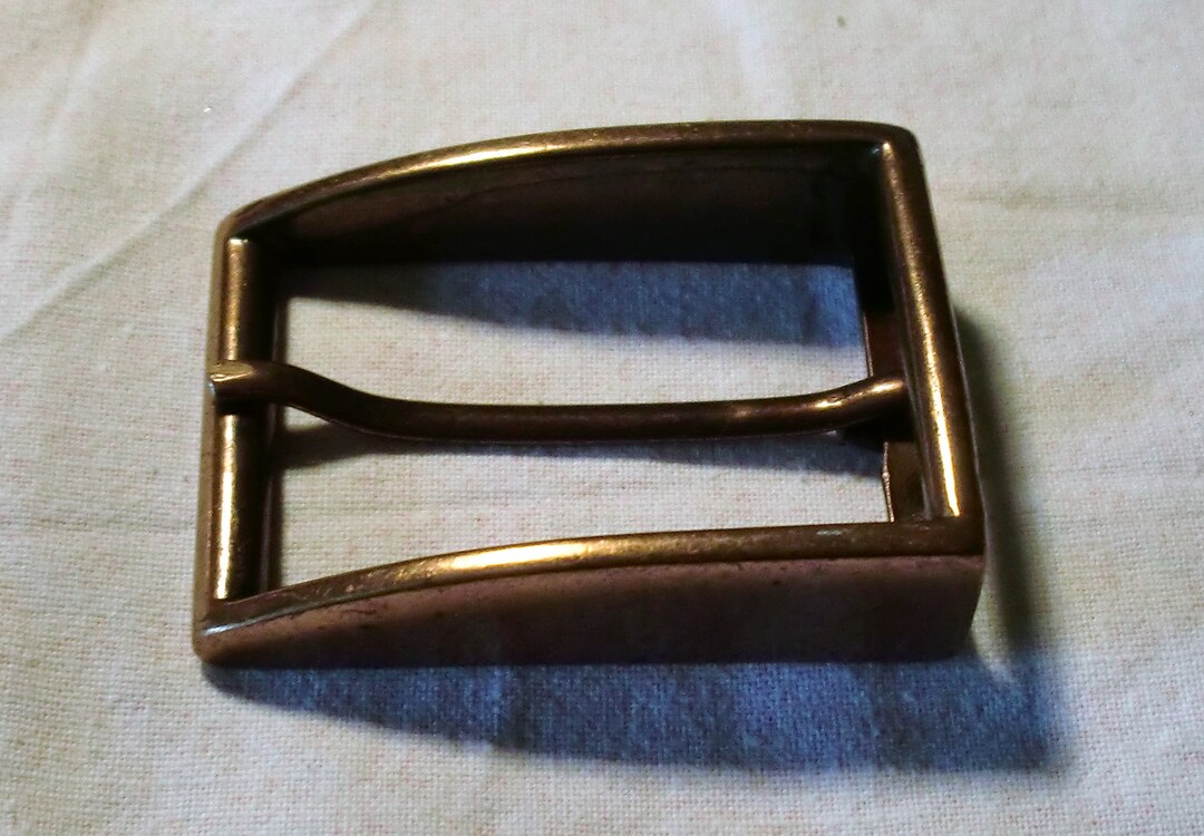 Plain Belt Buckle, Copper, 3 Cm Belt Width, Copper Buckle, Fibbia in ...